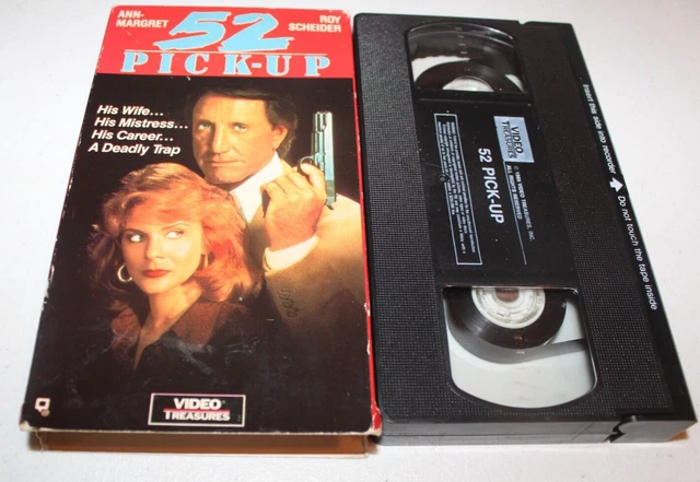 52 PICK-UP (VHS 1986) Roy Scheider, Ann-Margret, Nasty Gritty Crime ...