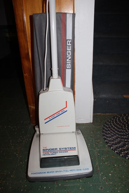 WORKING VINTAGE SINGER SST-850 Upright 6.0 amp Vacuum Cleaner Cord ...