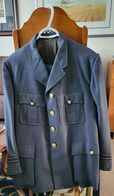 1970 RCAF CANADIAN Officer's Uniform Airman Jacket & Pants $150.00 ...