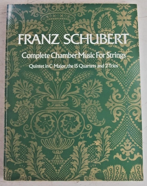 OLD SHEET MUSIC Franz Schubert Complete Chamber Music for Strings $23. ... OLD SHEET MUSIC Franz Schubert Complete Chamber Music for Strings $23. ...