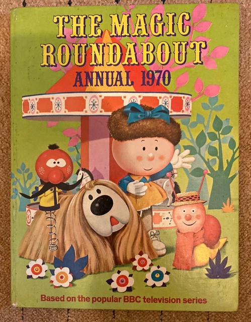THE MAGIC ROUNDABOUT Annual - 1970- Retro/70S/Good Condition/Unclipped ...