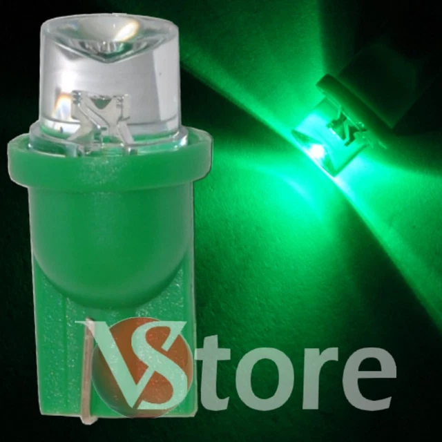 2 PIÈCES LED T10 Concave Vert Ampoules Pour Plaque D'Immatriculation E ...