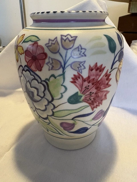 POOLE POTTERY VASE £10.00 - PicClick UK