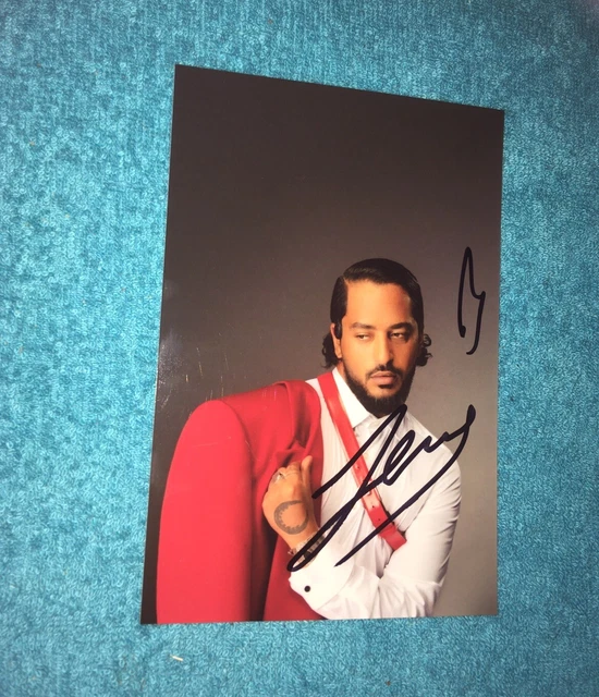 PHOTO DEDICACE AUTOGRAPH Slimane Eurovision 2024 France Mon Amour EUR ... PHOTO DEDICACE AUTOGRAPH Slimane Eurovision 2024 France Mon Amour EUR ...