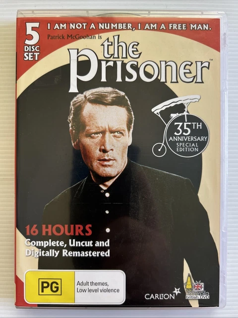 DVD - THE PRISONER Complete Season (1967) Region Free - Patrick ...