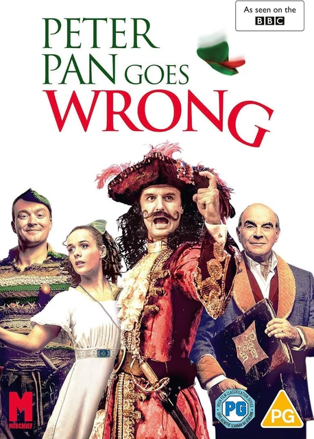 PETER PAN GOES Wrong DVD 2021 Comedy David Suchet Region 2 PAL 62 mins ...