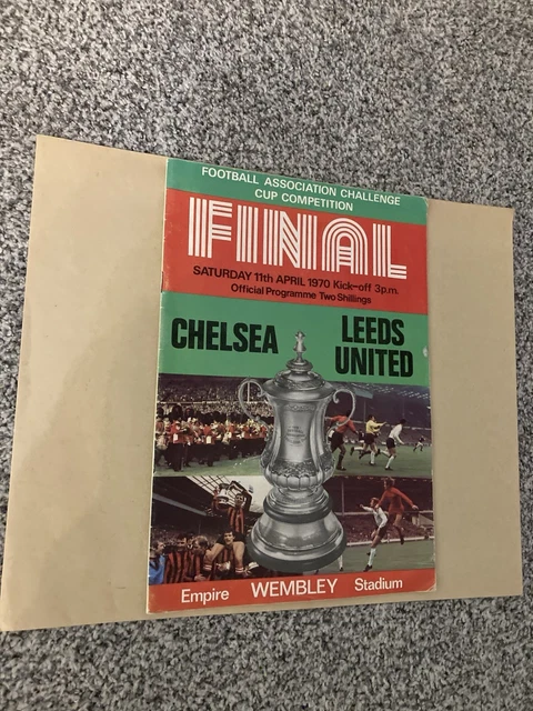 CHELSEA V LEEDS 1970 FA Cup Final Programme. £4.36 - PicClick UK