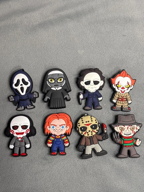 FRIDGE MAGNETS BOARD magnets bundle of 8pcs horror movie myers jason ...