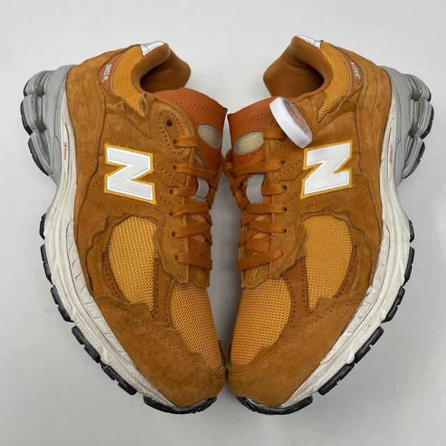 NEW BALANCE 2002R Protection Pack Vintage Orange Size UK 8 / US 8.5 Pre ...