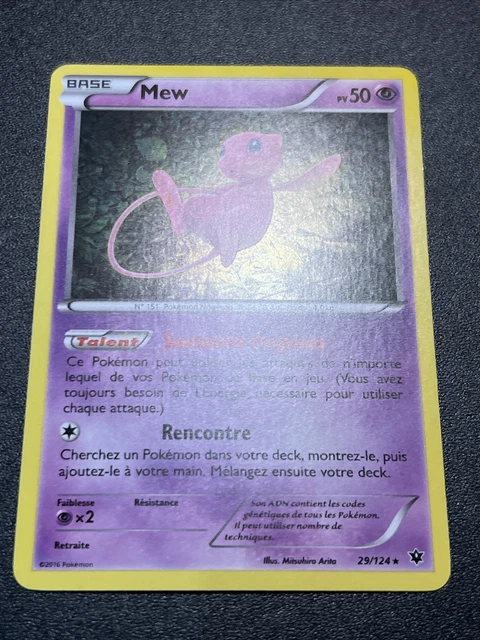 POKÉMON: MEW 50 PV - IMPACT DES DESTINS 29/124 - HOLO RARE - VF EUR 4,00 - PicClick FR