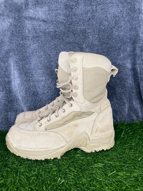 DANNER DESERT TFX 8” Rough-Out Tan Tactical Boots Men’s 6 £52.03 ...