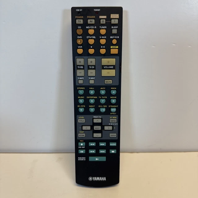 YAMAHA RAV250 WC55280 US Remote Control IR Stereo AV Receiver HIFI ...