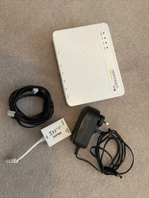 BT OPENREACH FIBRE VDSL2 Modem - ECI Telecom - Huawei EchoLife HG612 $8 ...