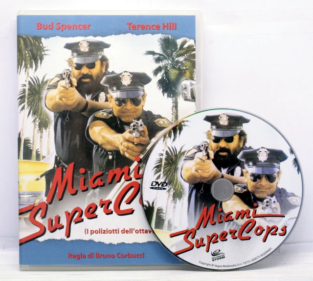 MIAMI SUPERCOPS BUD Spencer Terence Hill Bruno Corbucci Usato Pal Ita ...