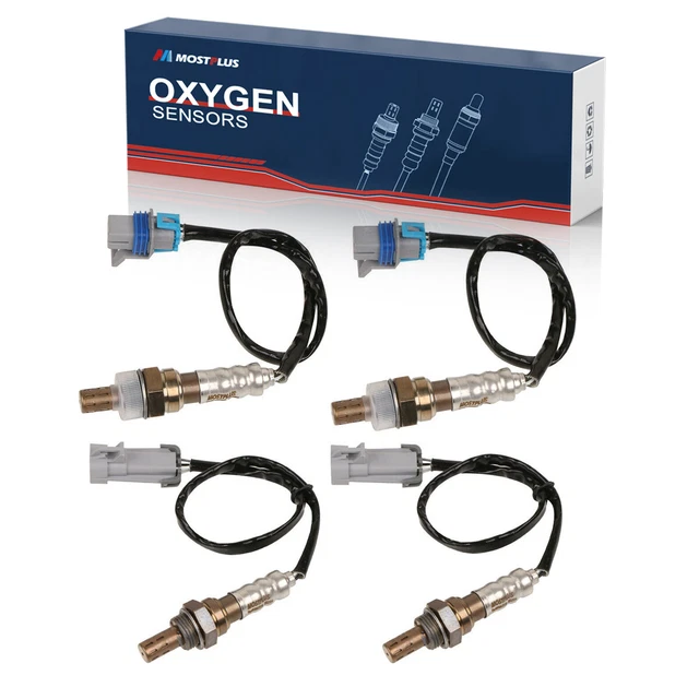 4PCS UPSTREAM & Downstream O2 Oxygen Sensor For Cadillac Escalade GMC ...