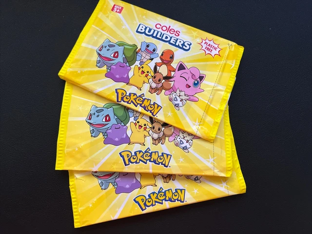 COLES POKEMON BUILDERS 2024 - Choose your Pokemon EUR 1,27 - PicClick FR