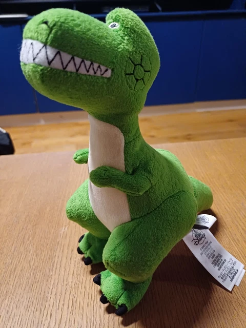 DISNEY STORE PIXAR Toy Story Rex Soft Plush 20Cms High, Vgc. £9.04 ...