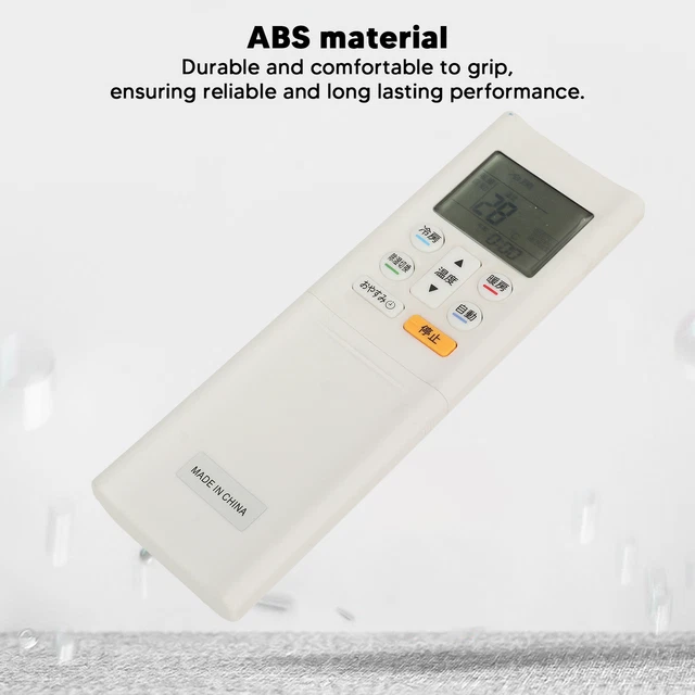 AIR CONDITIONER REMOTE Control Replacement ABS Lightweight Remote ...