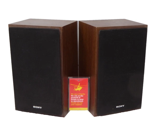 SONY SS-CFX250 STEREO Speakers Wired Bookshelf Hi-Fi Speakers KM6 £6.50 ...
