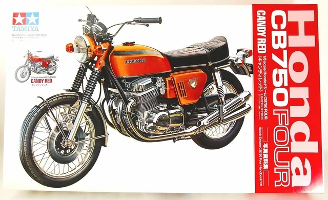 TAMIYA 1/6 HONDA Cb750 Four Candy Red Limited Edition Big Scale Series No.1 Rare £243.01 ...