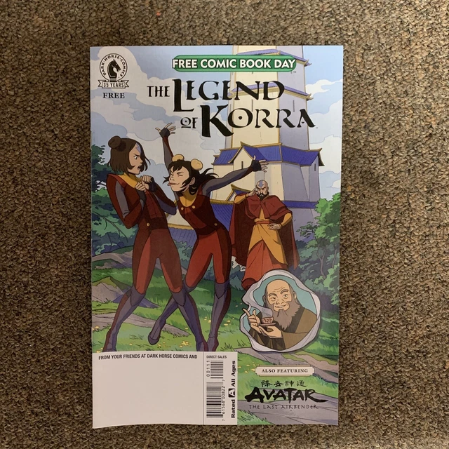 AVATAR THE LAST Airbender Legend of Korra *Free Comic Book Day 2021 ...