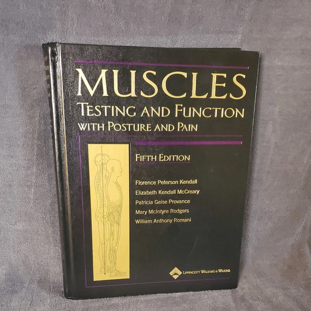 MUSCLES: TESTING AND Function, with Posture and Pain, 5th edition ...