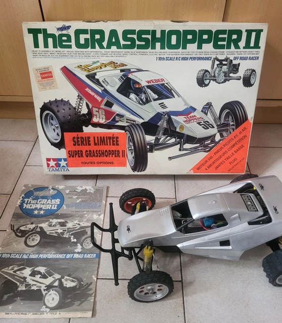 VOITURE ÉLECTRIQUE Vintage TAMIYA GRASSHOPPER 2 EUR 149,00 - PicClick FR