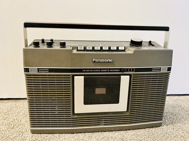 PANASONIC AM FM VINTAGE Radio Cassette Player RS-460S $125.00 - PicClick CA
