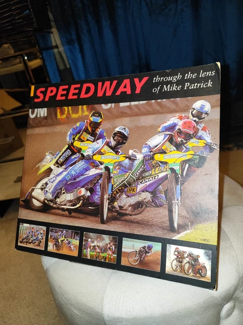SPEEDWAY MOTORBIKE BOOK Through The Lens Of Mike Patrick £11.12 ...