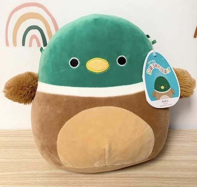 BNWT SOFT TOY Duck Squishmallow Avery Squishmallow Duck Plush 7”|18cm ...