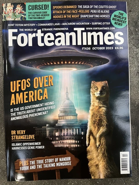 FORTEAN TIMES MAGAZINE Oct 23 UFOs over America Aomalous Phenomena ...