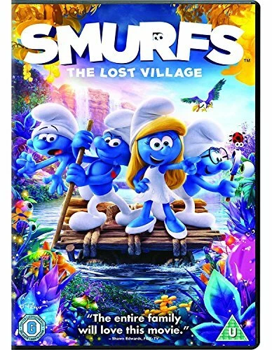 SMURFS: THE LOST Village DVD Julia Roberts (2017) £2.39 - PicClick UK