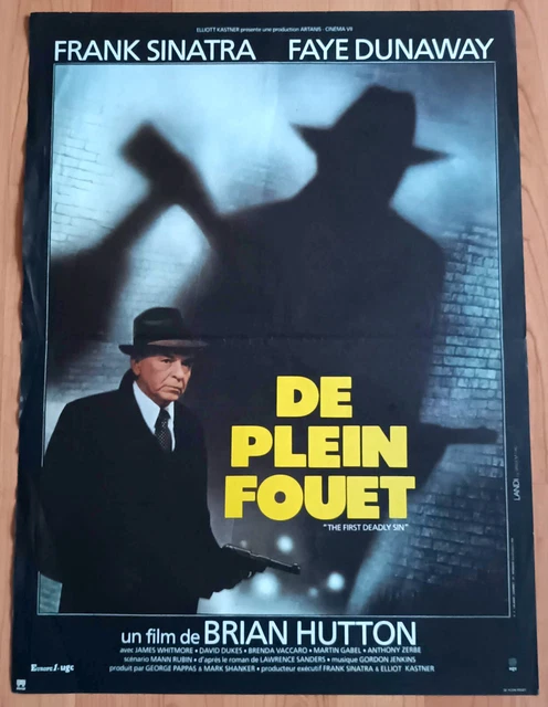 DE PLEIN FOUET - HUTTON, Frank Sinatra, Faye Dunaway - Affiche Cinéma ...