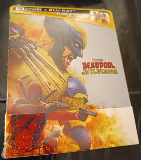 DEADPOOL & [WOLVERINE] Limited Edition 4K Ultra HD Blu Ray Steelbook Sealed £30.95 - PicClick UK