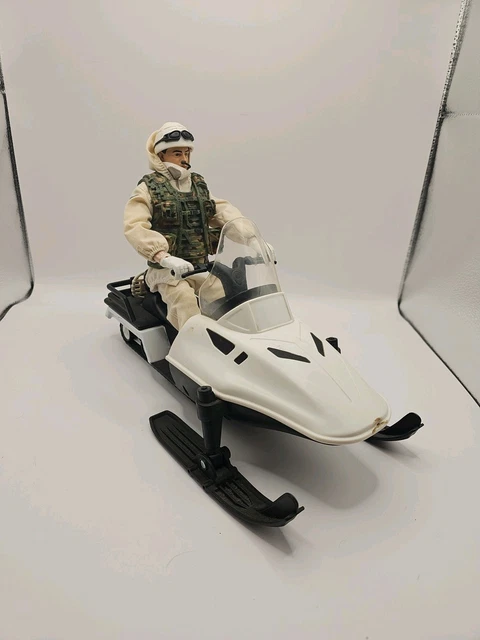 HM ARMED FORCES SNOW PATROL Soldier figure toy + SNOWMOBILE £25.00 ...
