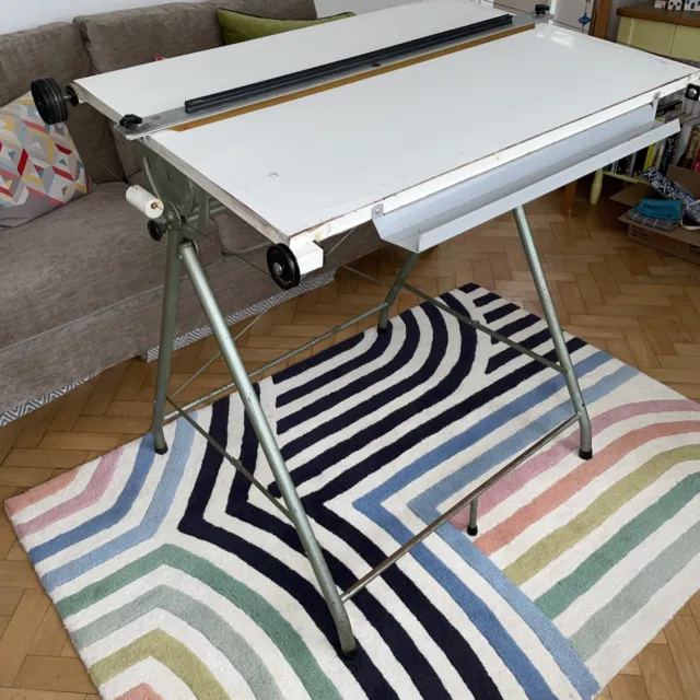 VINTAGE 1950S SIPE Angula Architects Drawing Drafters Board Industrial ...