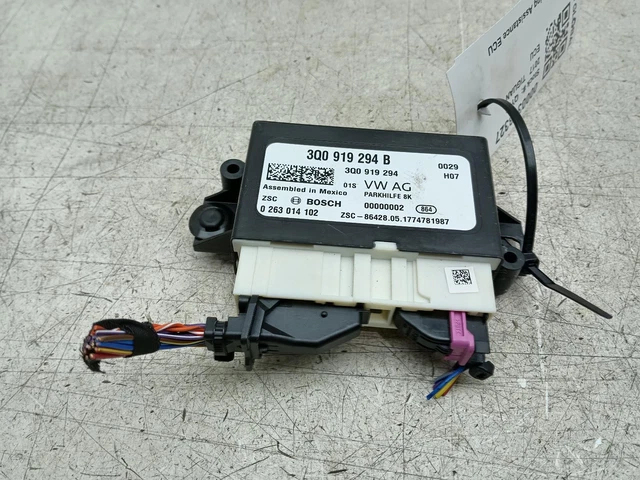 VOLKSWAGEN TIGUAN PARKING Sensor Control Module Ecu 3Q0919294B Mk2 2016-2018 £39.99 - PicClick UK