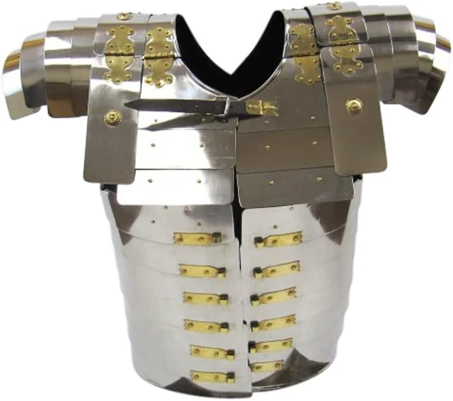 LORICA SEGMENTATA ROMAN Armor for Costumes,,, £185.60 - PicClick UK