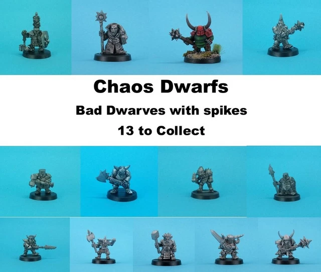 RAL PARTHA CHAOS DWARF Multi listing Dwarven RPG D&D DND DWARFS ...