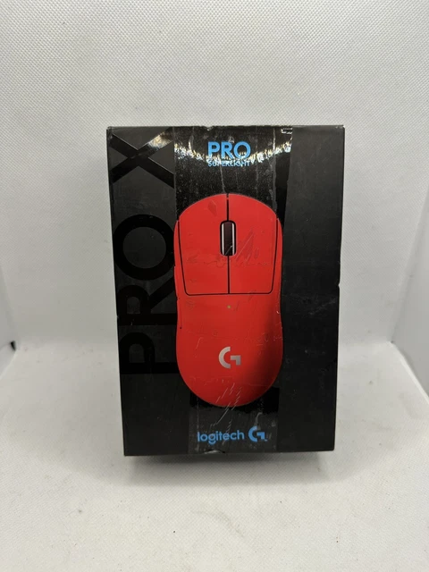 LOGITECH G PRO X Superlight Gaming Mouse - Red - Open Box And Tested ...