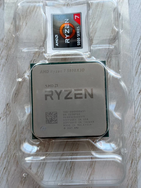 AMD RYZEN 7 5800X3D 8-core, 16-thread Desktop Processor $525.00 ...