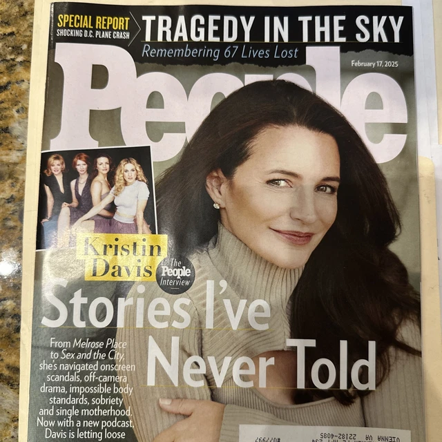 PEOPLE MAGAZINE FEBRUARY 17 2025 Kristin Davis Tragedy In The Sky 67 ...