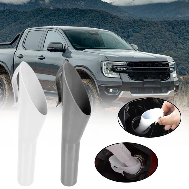 EMERGENCY CAPLESS FUEL Fill Filler Funnel Spout Adapter Kuga Focus Gray ...