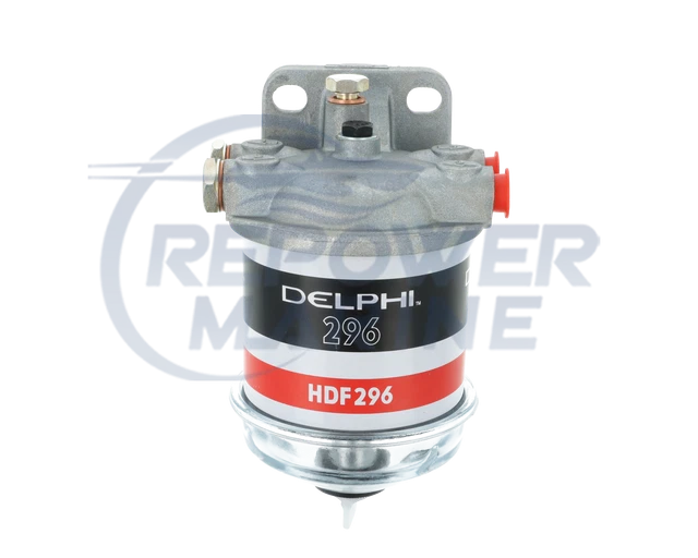 GENUINE DELPHI 296 Fuel Filter Assembly, Replaces Volvo Penta 877767 £ ...