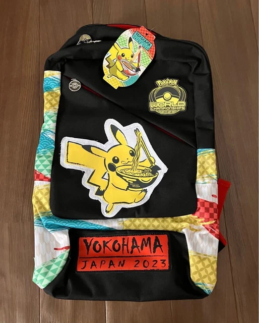 POKEMON WORLD CHAMPIONSHIPS 2023 Yokohama Pikachu BackPack WCS Limited ...