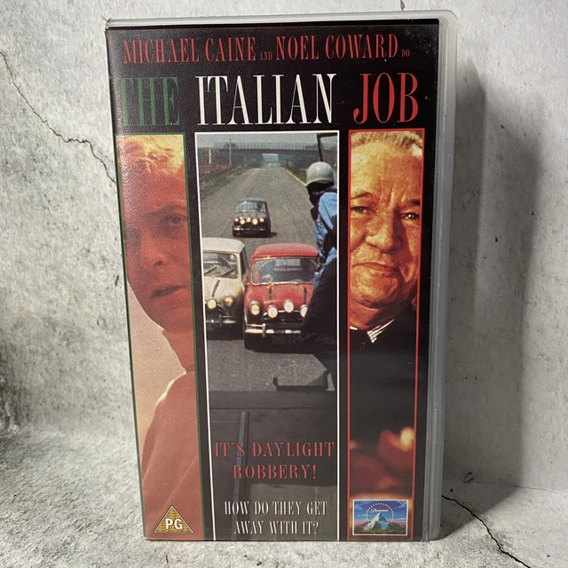THE ITALIAN JOB - Michael Caine VHS/PAL Video £4.95 - PicClick UK