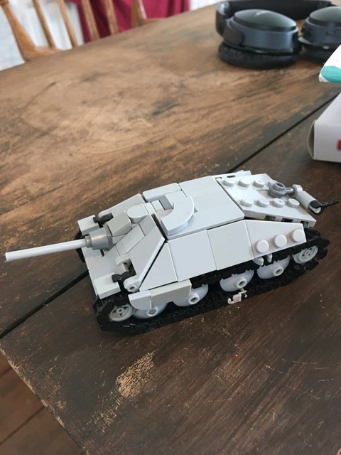 WW2 HETZER TANK custom Lego brick set 1/45 Scale. £40.00 - PicClick UK