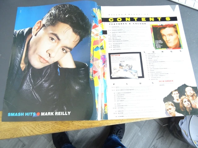 SMASH HITS MAG Nov 20th 1985 George Michael Morten Harket Nik Kershaw ...