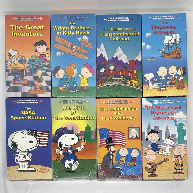 THIS IS AMERICA Charlie Brown VHS Collection (1994-95) Volume (1-8 ...