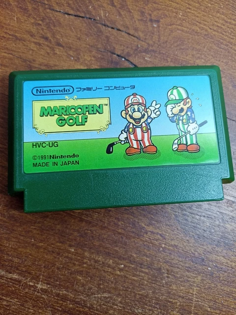 COMPUTER FAMIGLIA MARIO Open Golf Nintendo NES Famicom FC Japan J123 ...